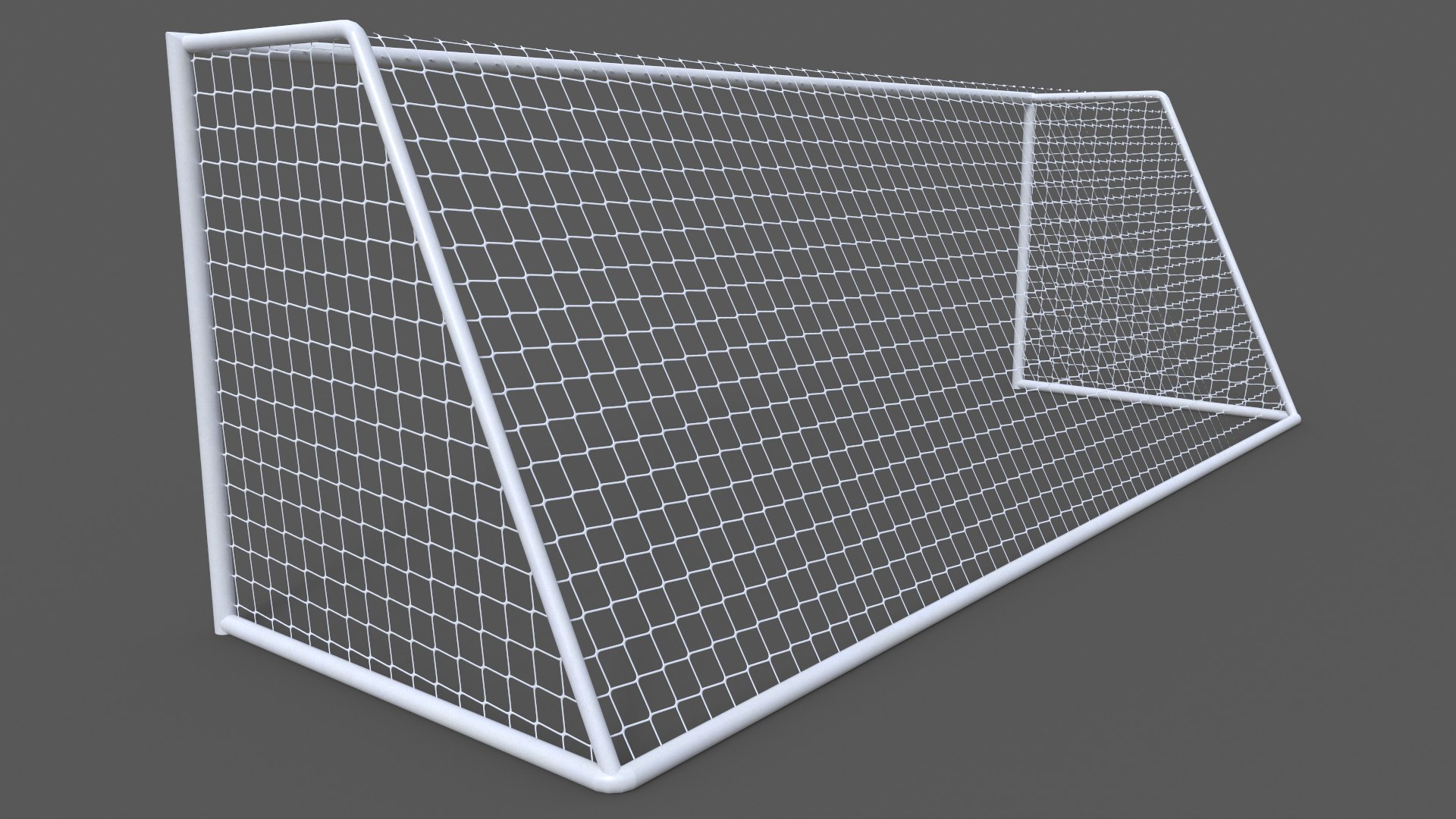 3D PBR Soccer Football Goal Post D - TurboSquid 1915088
