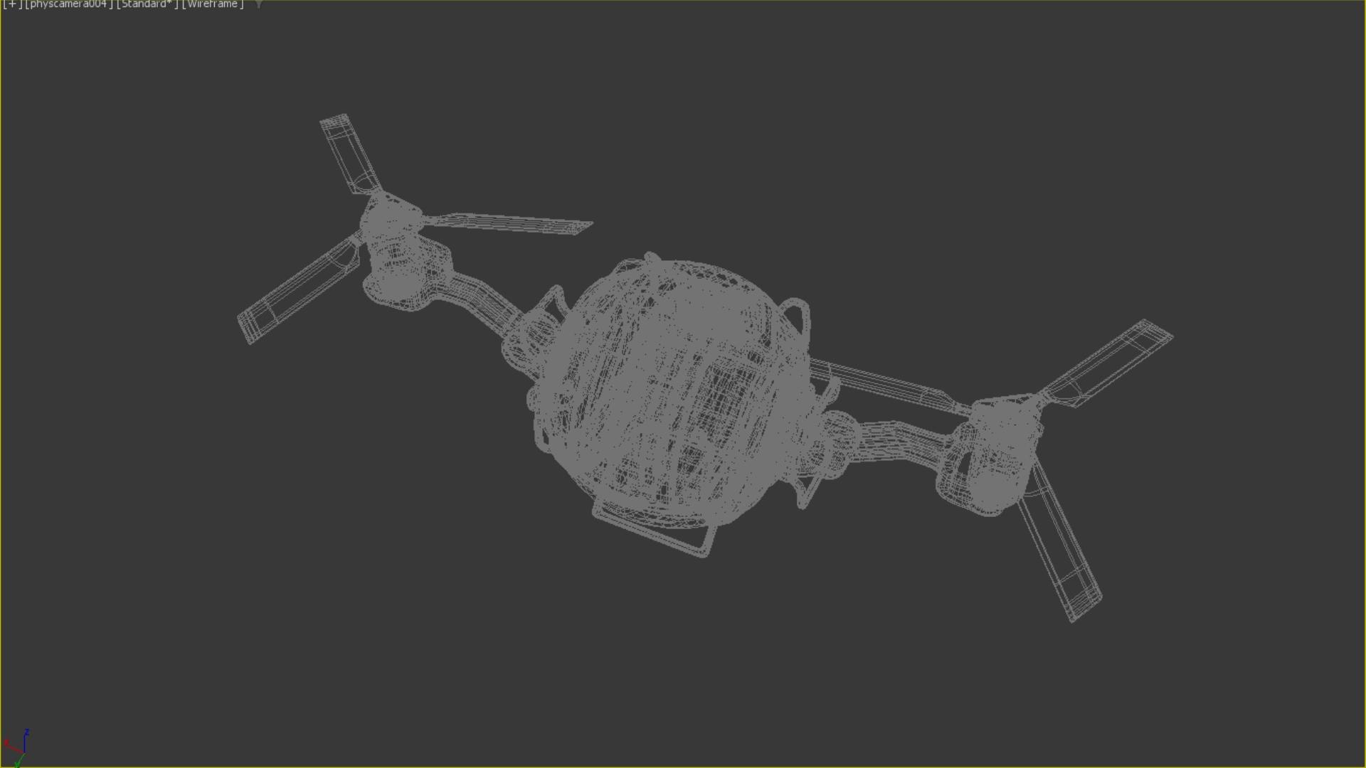 Futuristic Autonomous Cargo Drone Unity Hdrp 3D Model - TurboSquid 2209940
