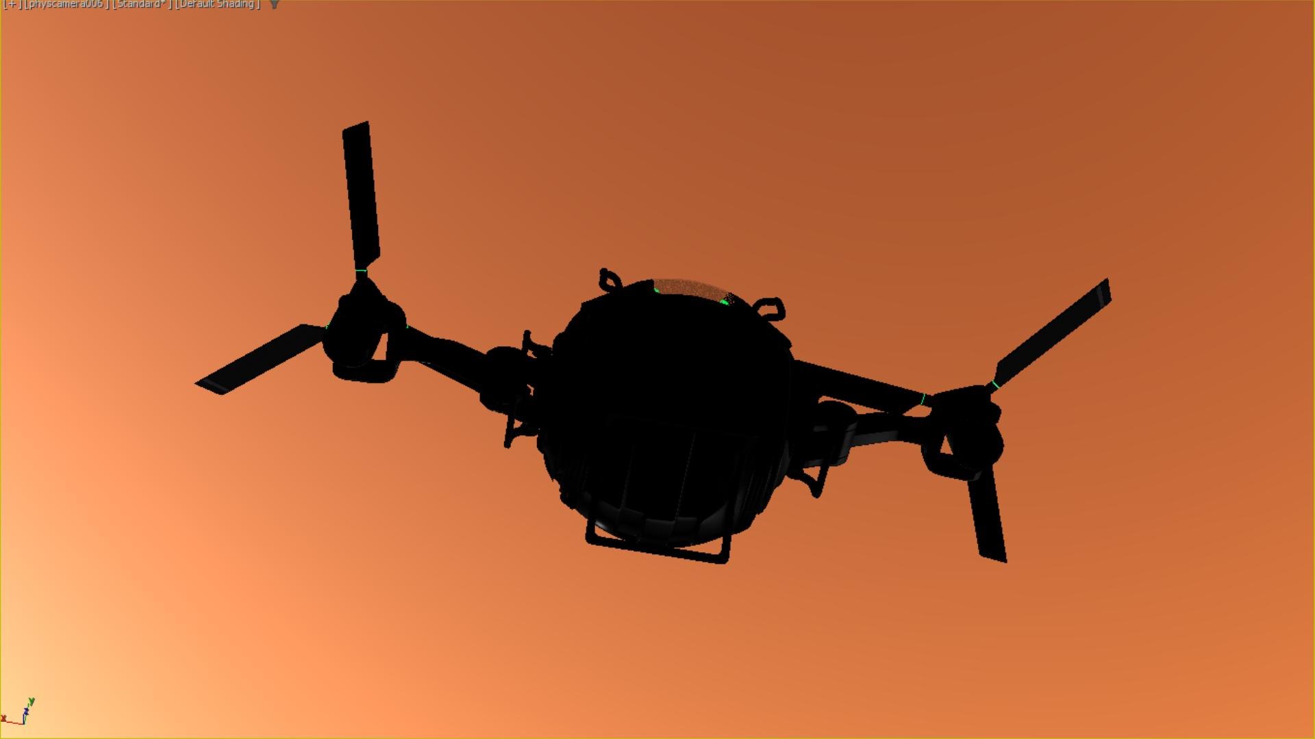 Futuristic Autonomous Cargo Drone Unity Hdrp 3D Model - TurboSquid 2209940