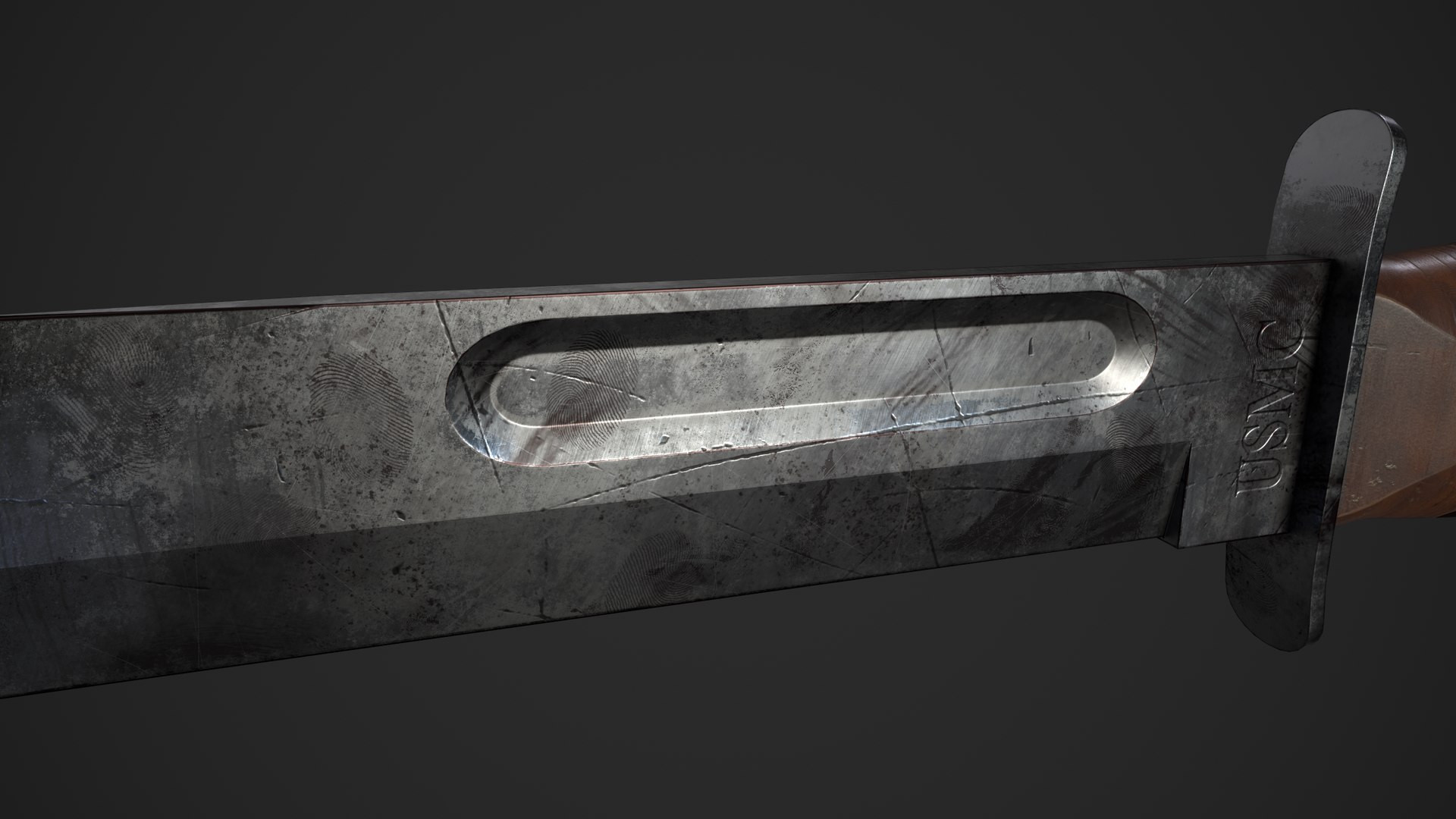 3D Combat Knife KA-BAR Model - TurboSquid 1820827