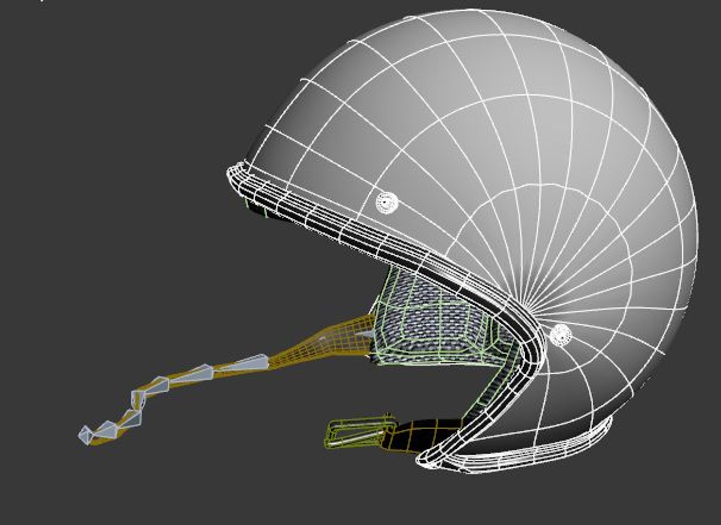 motorbike helmet 3d model