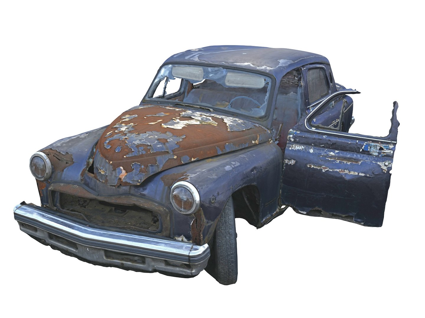 Car Wreck 16k 3D Model - TurboSquid 1391182