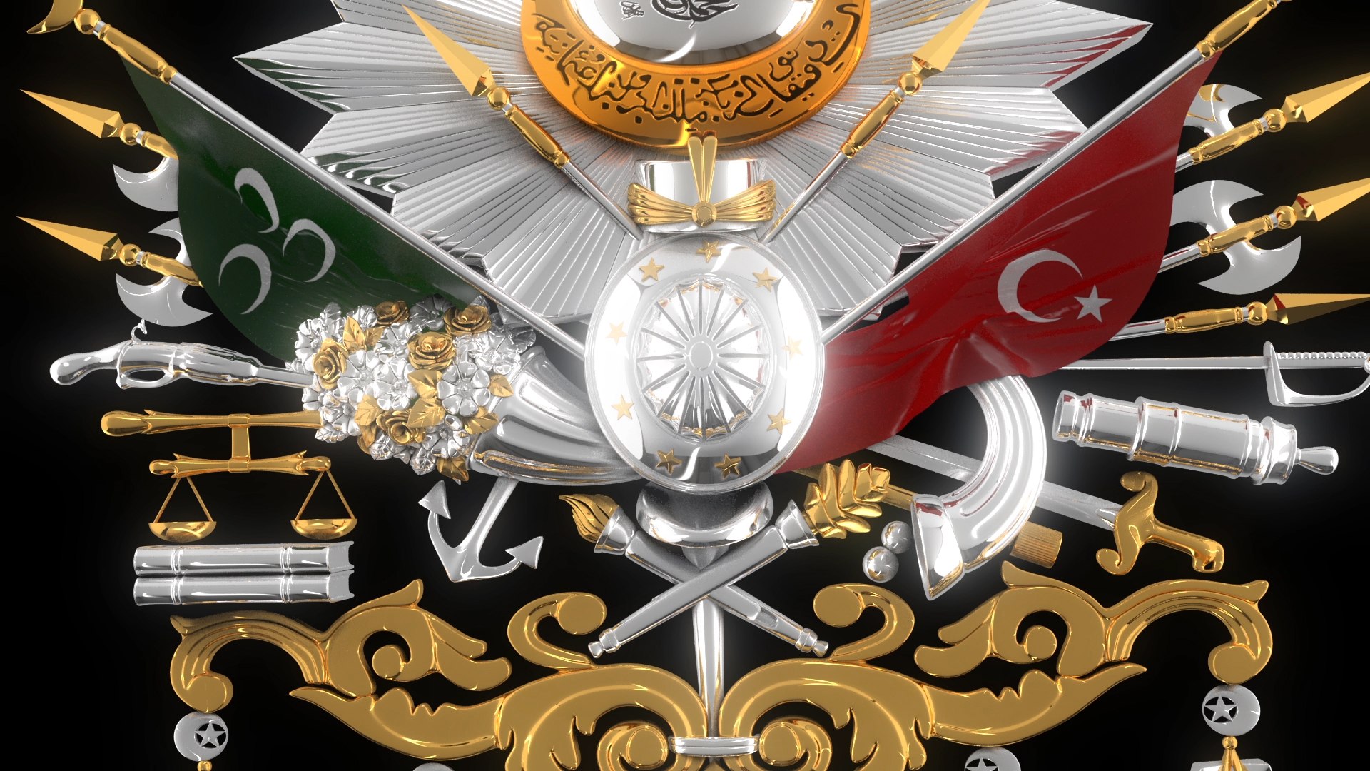 Ottoman Empire Symbol Wallpaper