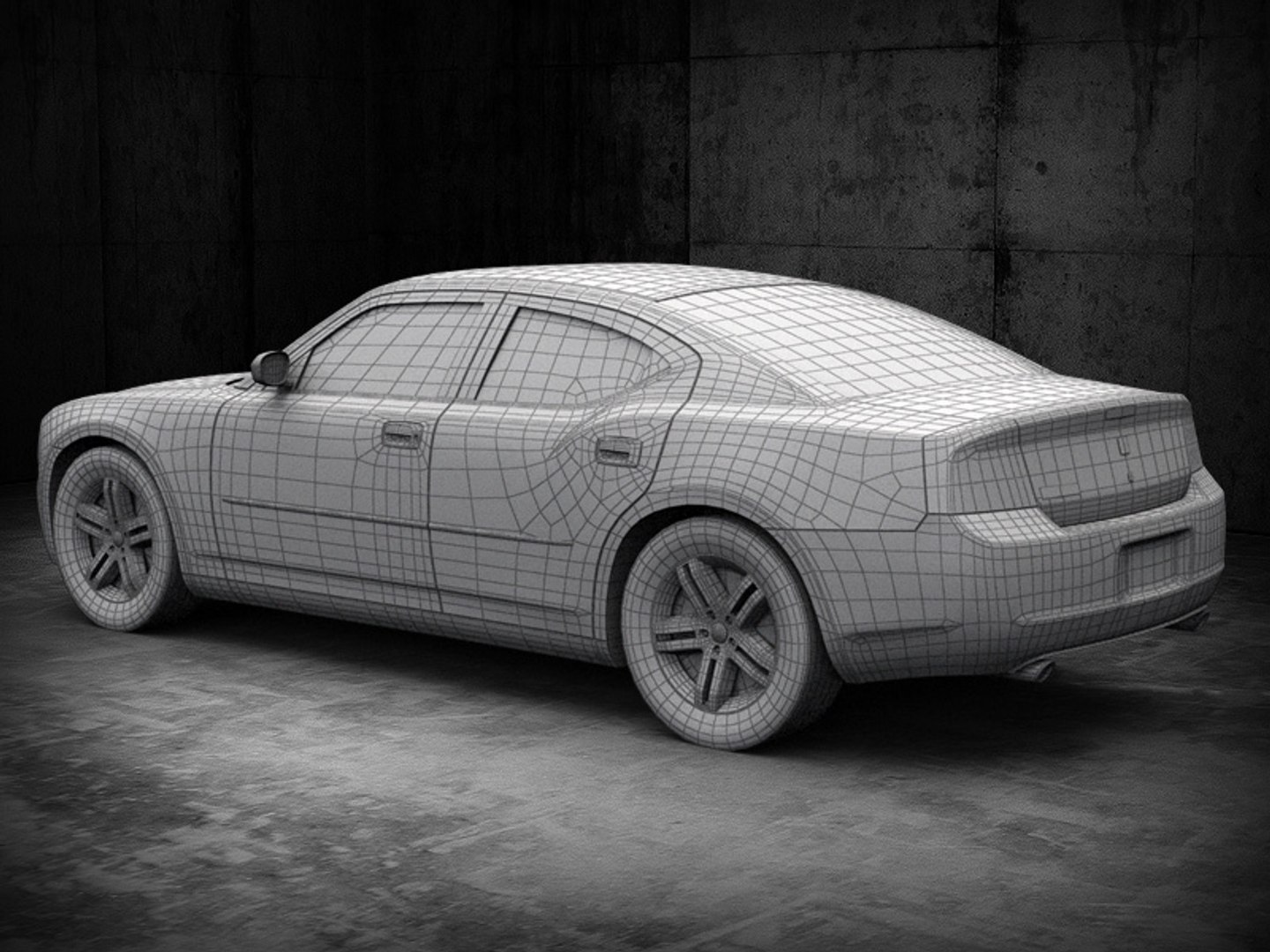 Car Architecture Visualization Max