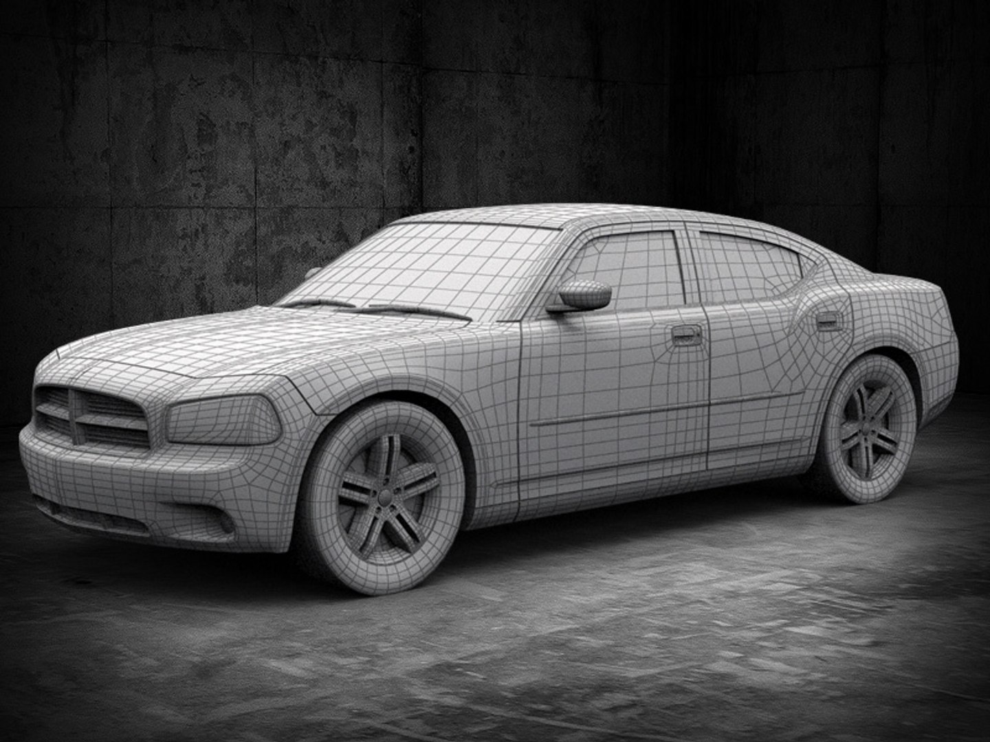 Car Architecture Visualization Max