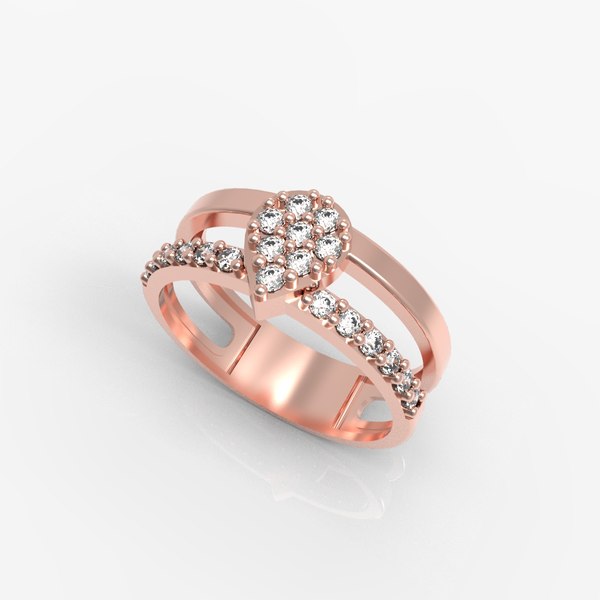 Cincin diamond ring 3D model - TurboSquid 1759352
