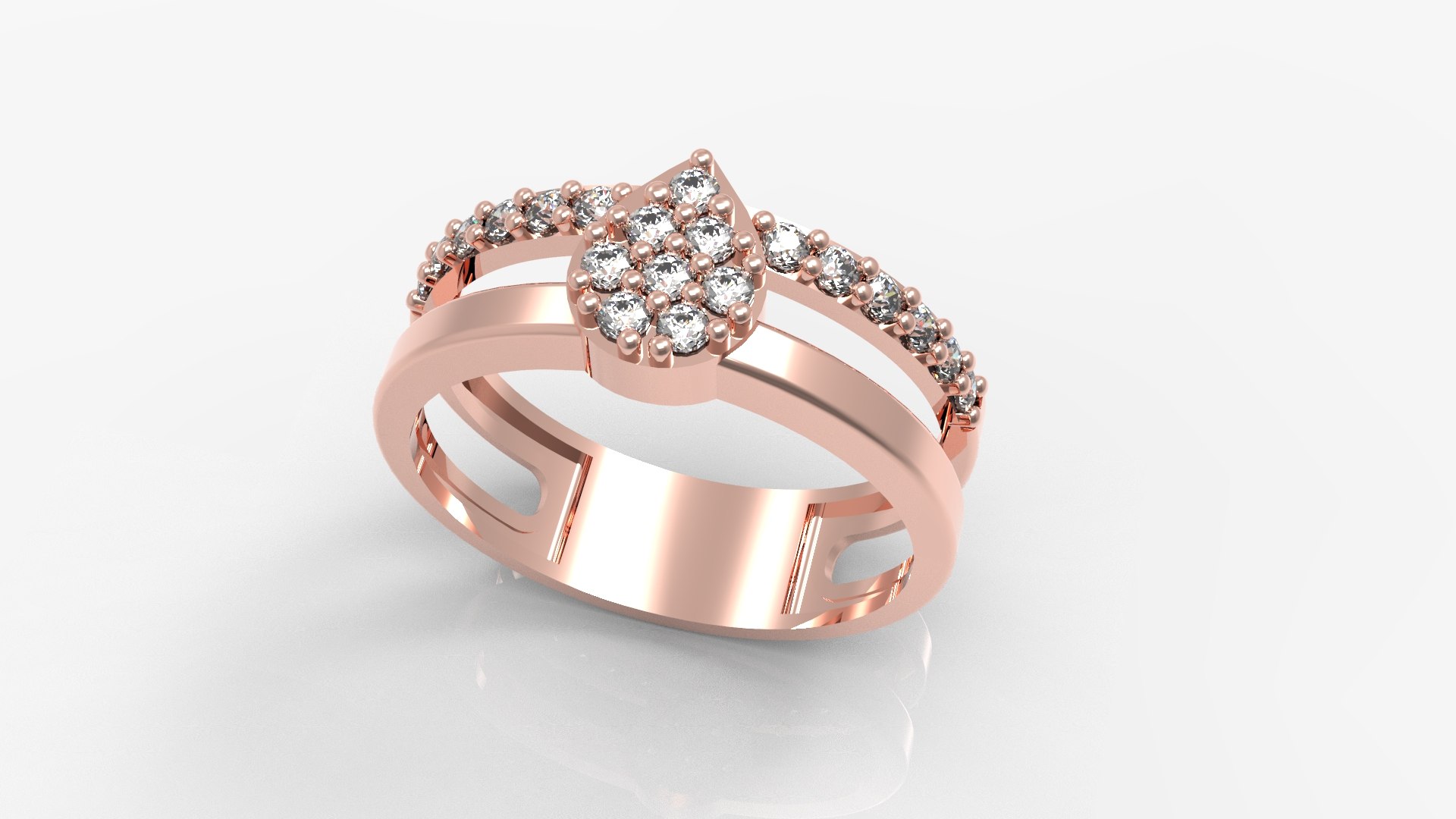 Cincin diamond ring 3D model - TurboSquid 1759352