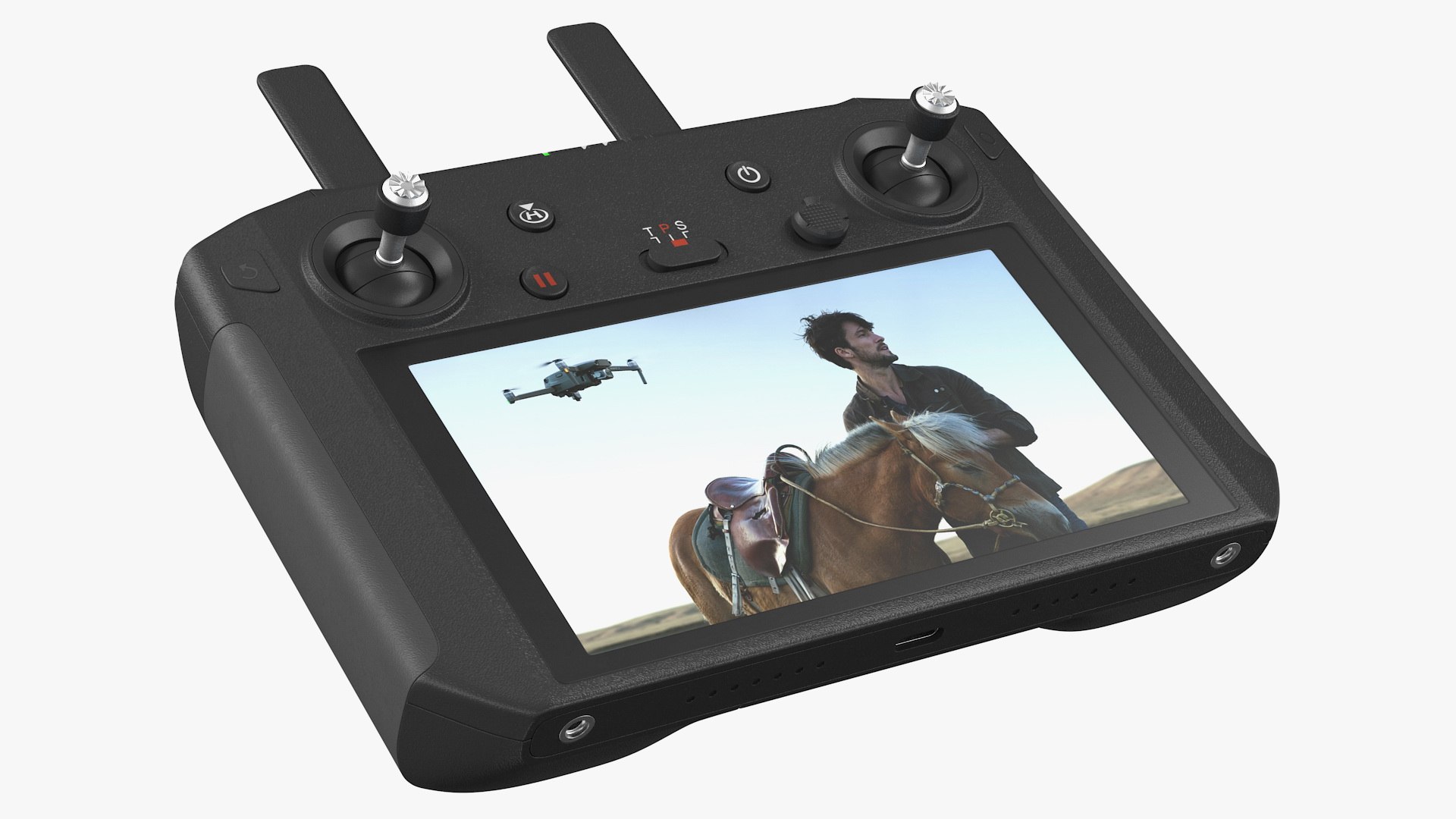 3D dji smart controller screen - TurboSquid 1631941