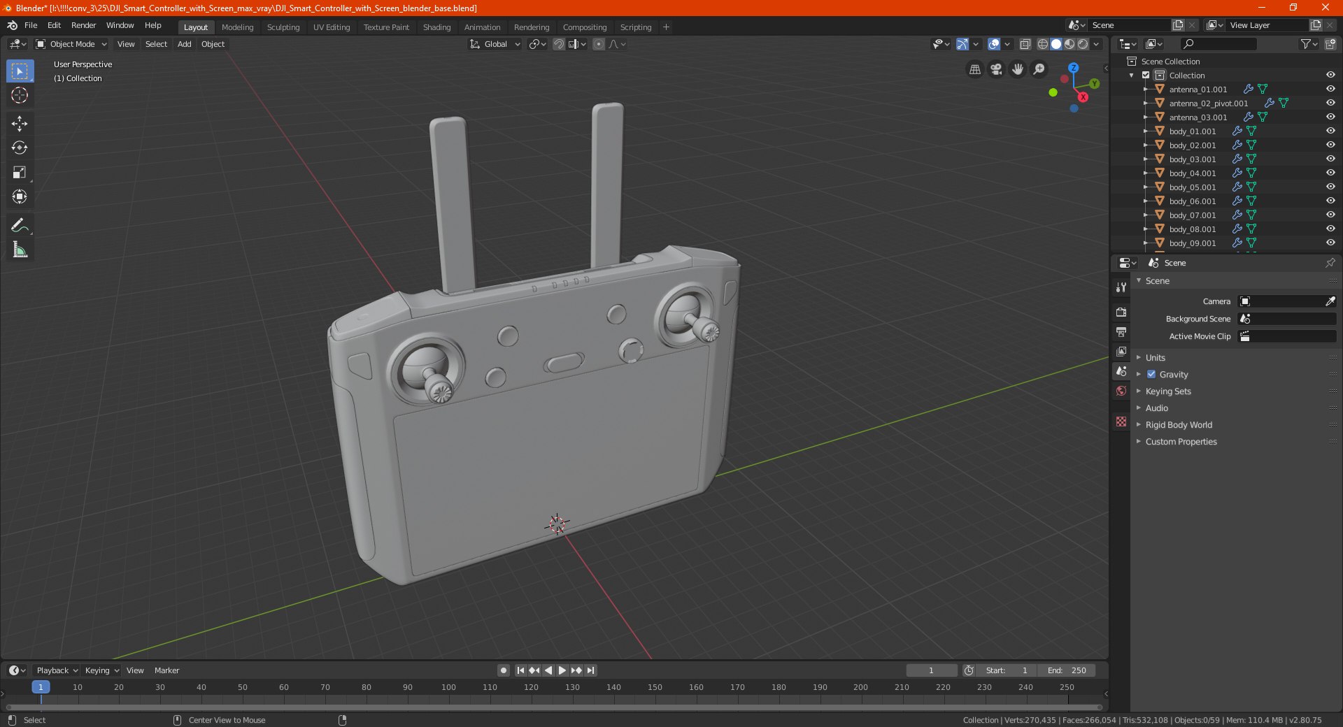 3D Dji Smart Controller Screen - TurboSquid 1631941
