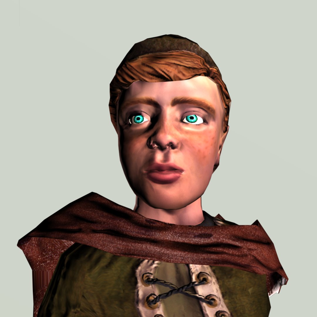 3d Model Elf Generation Character Rigged
