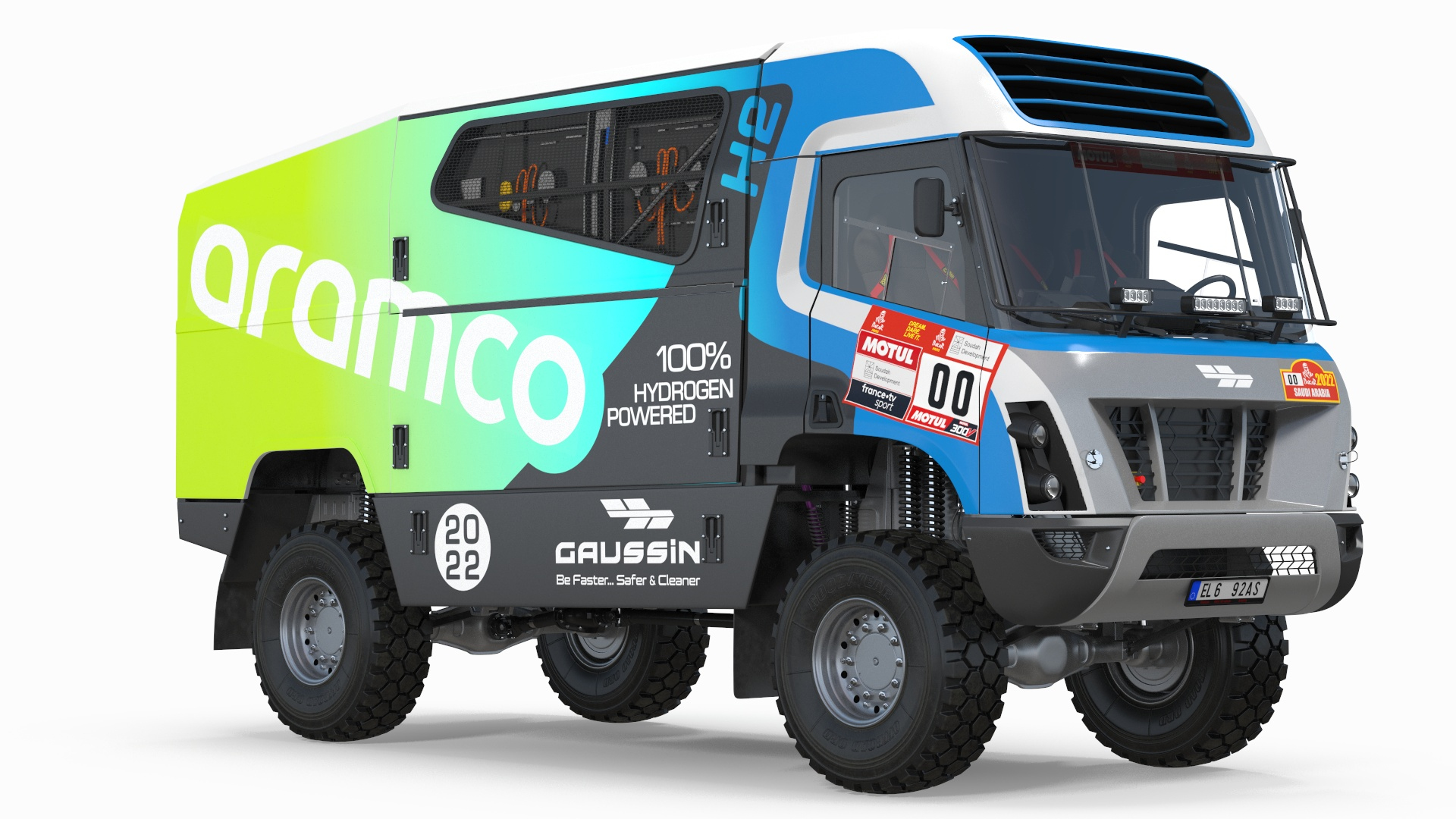 Hydrogen Racing Truck Gaussin H2 3D - TurboSquid 2061286