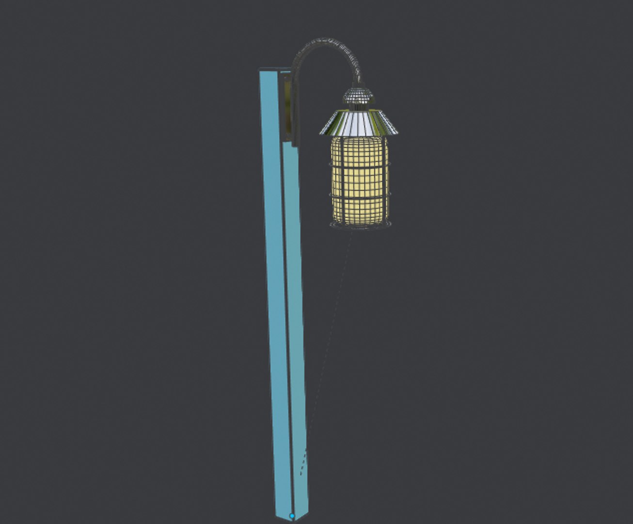 3D street lamp model - TurboSquid 1622350