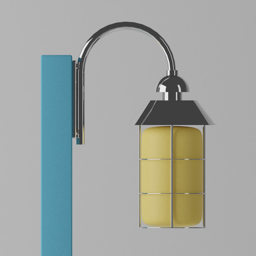 3D street lamp model - TurboSquid 1622350