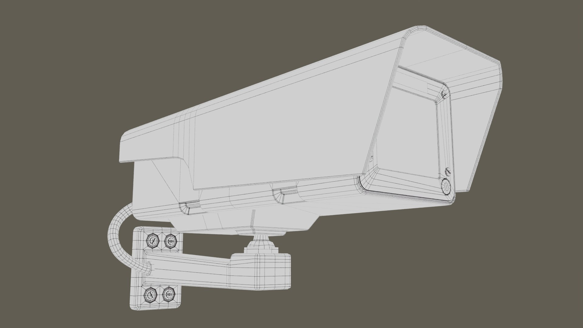 3D CCTV Camera - TurboSquid 2324269