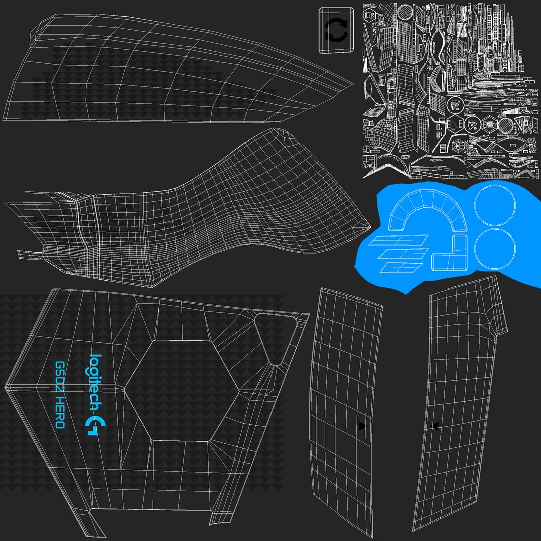 3D Model Logitech Computer Mouse - TurboSquid 1995182
