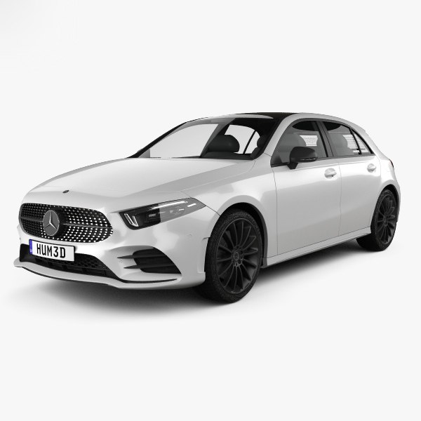 modelo 3d Mercedes-Benz Clase A (W177) Línea AMG 2018 - TurboSquid 1418025
