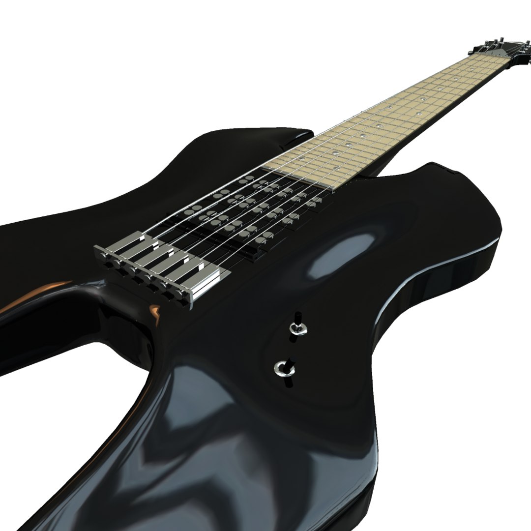 3d Model Guitar E-guitar