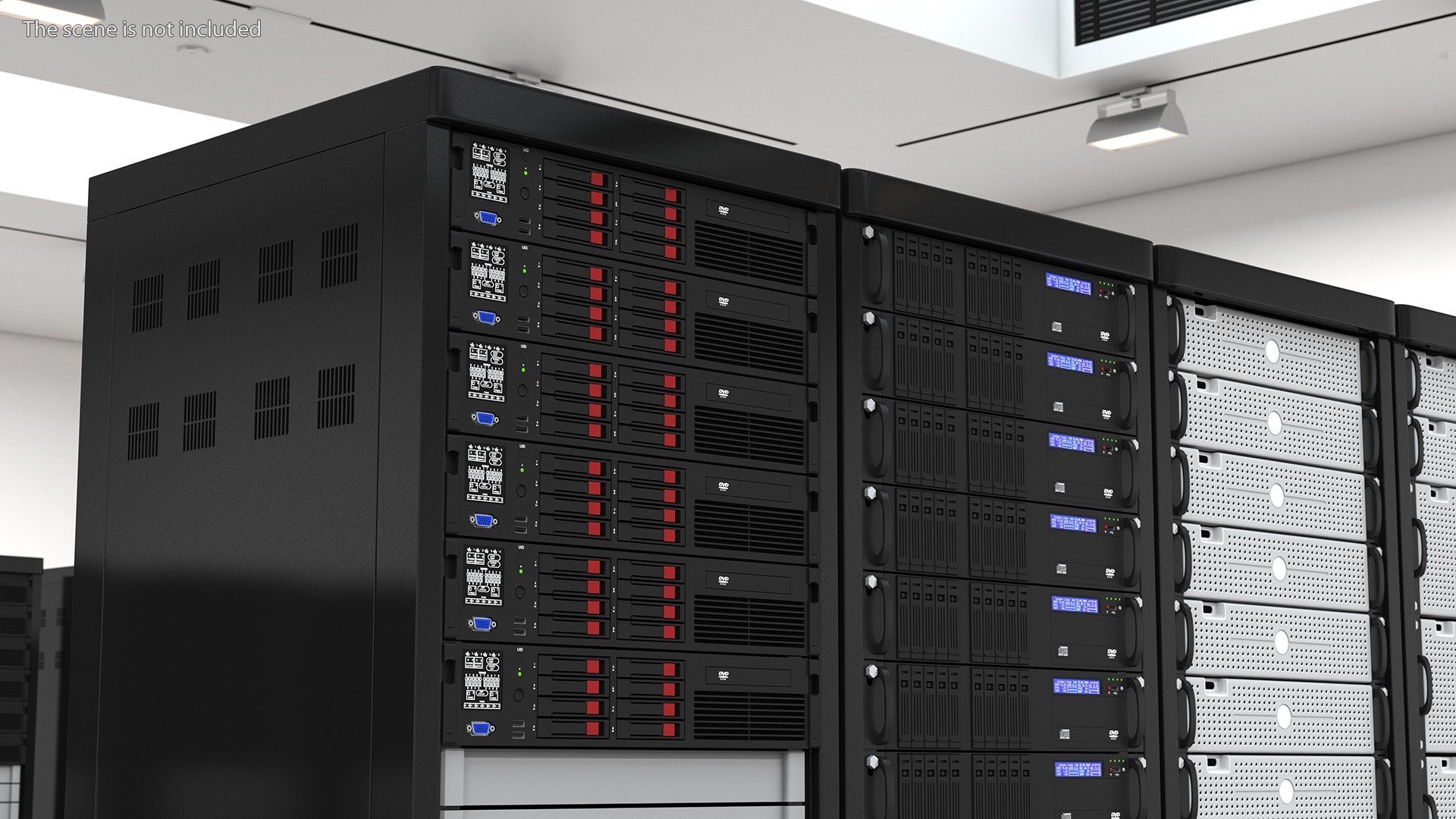 3D Data Center Server Racks - TurboSquid 2250520