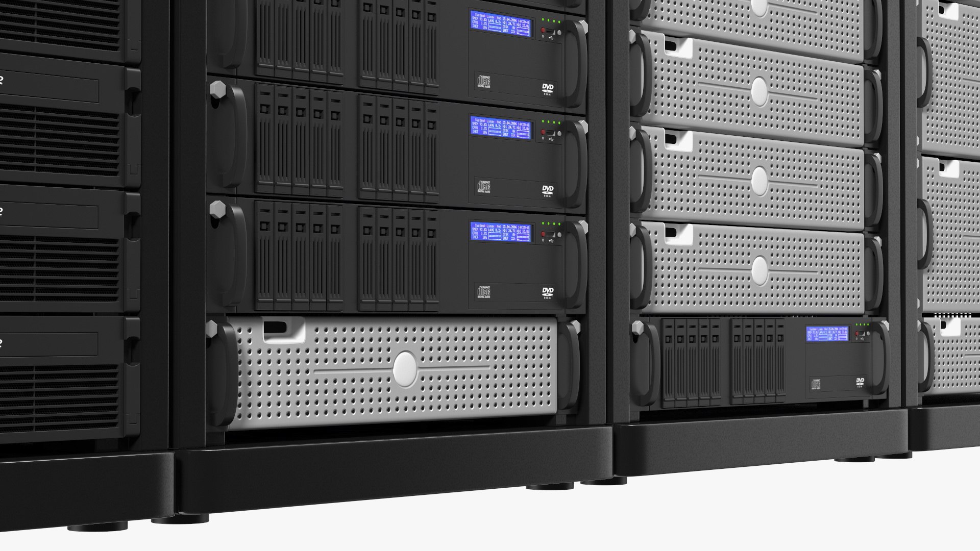 3D Data Center Server Racks - TurboSquid 2250520
