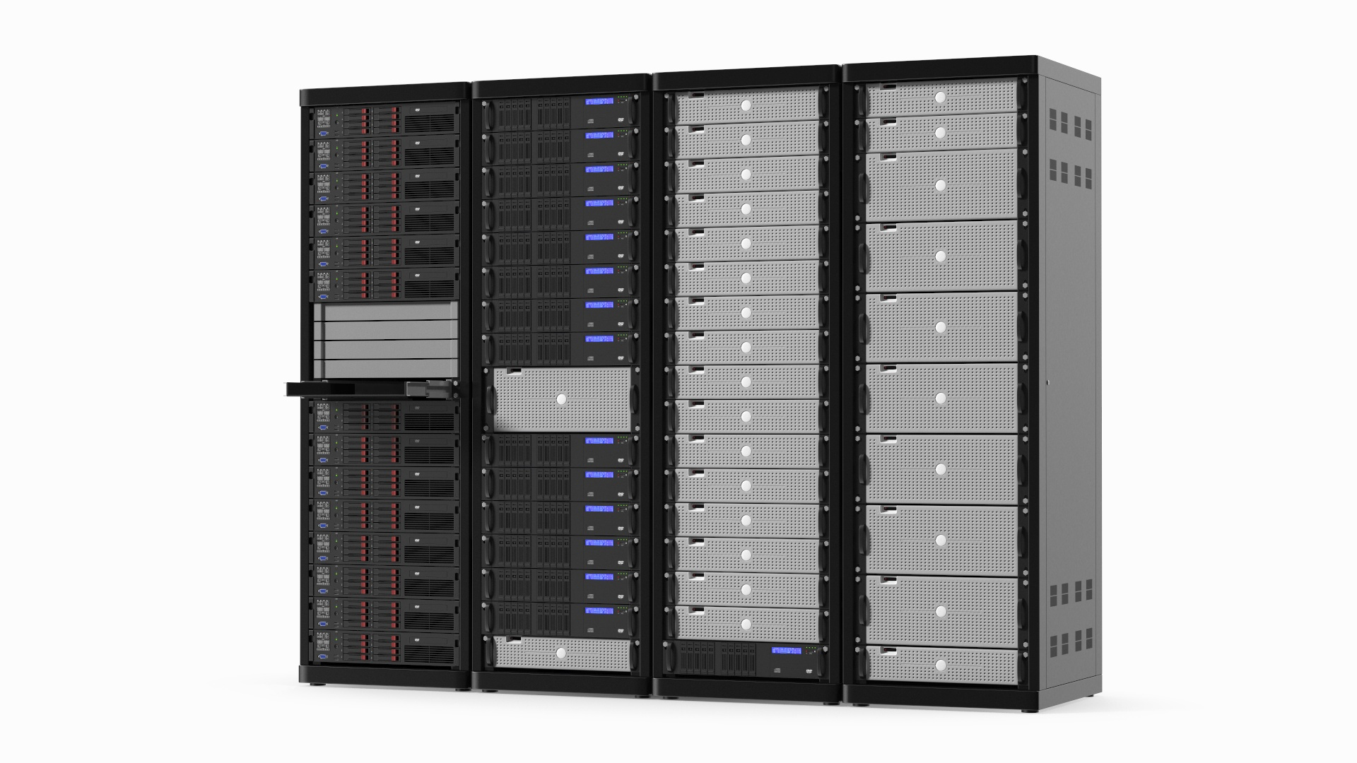 3D Data Center Server Racks - TurboSquid 2250520