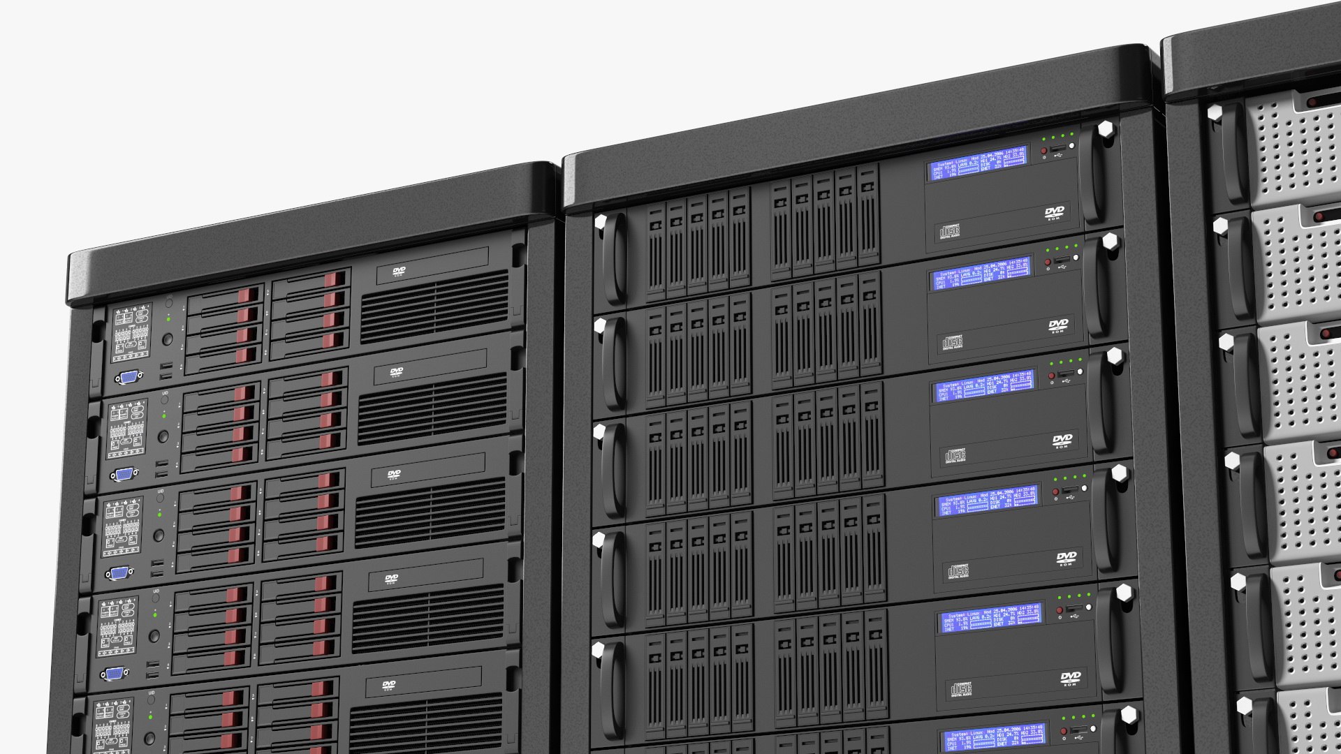 3D Data Center Server Racks - TurboSquid 2250520