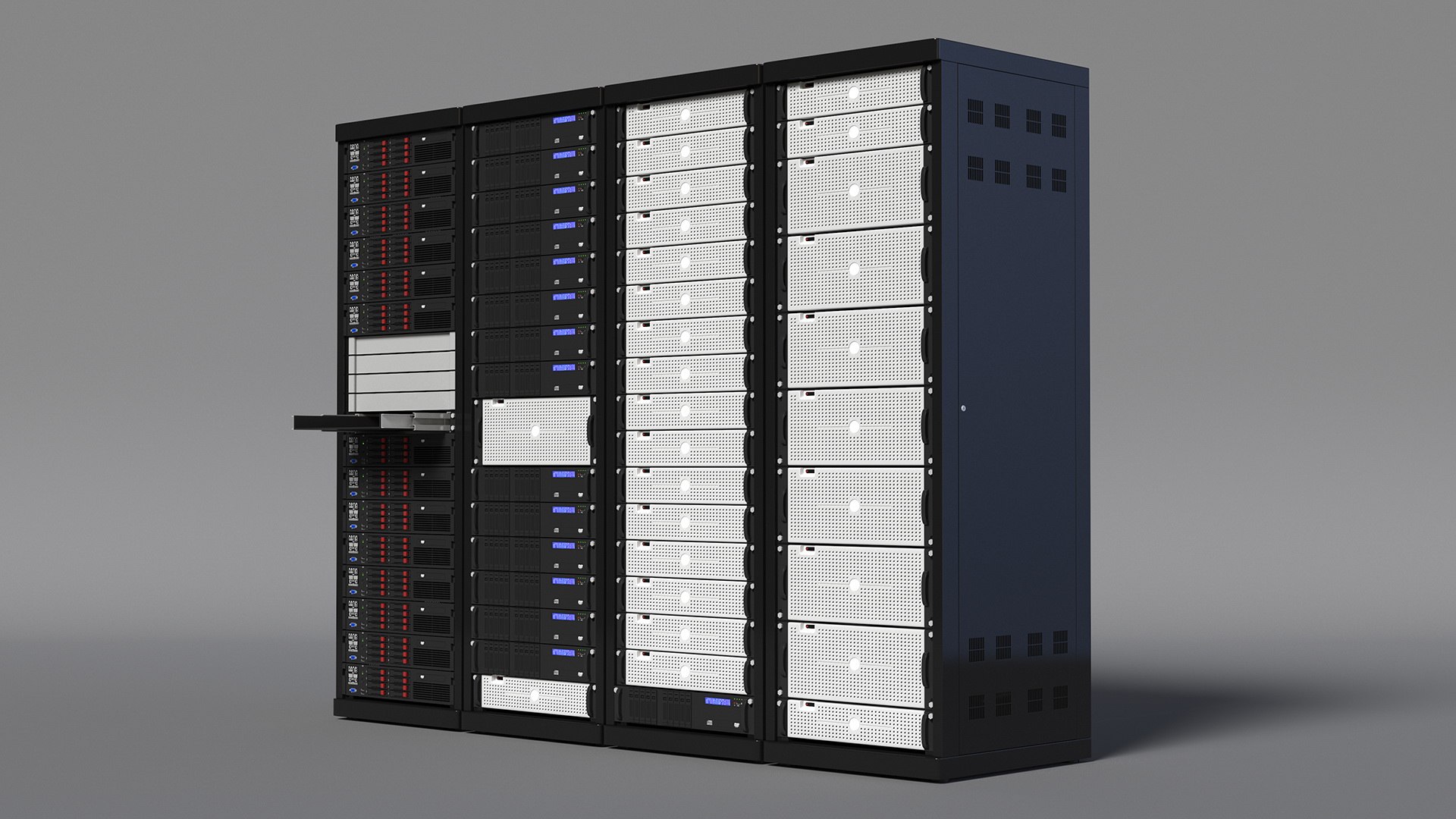 3D Data Center Server Racks - TurboSquid 2250520