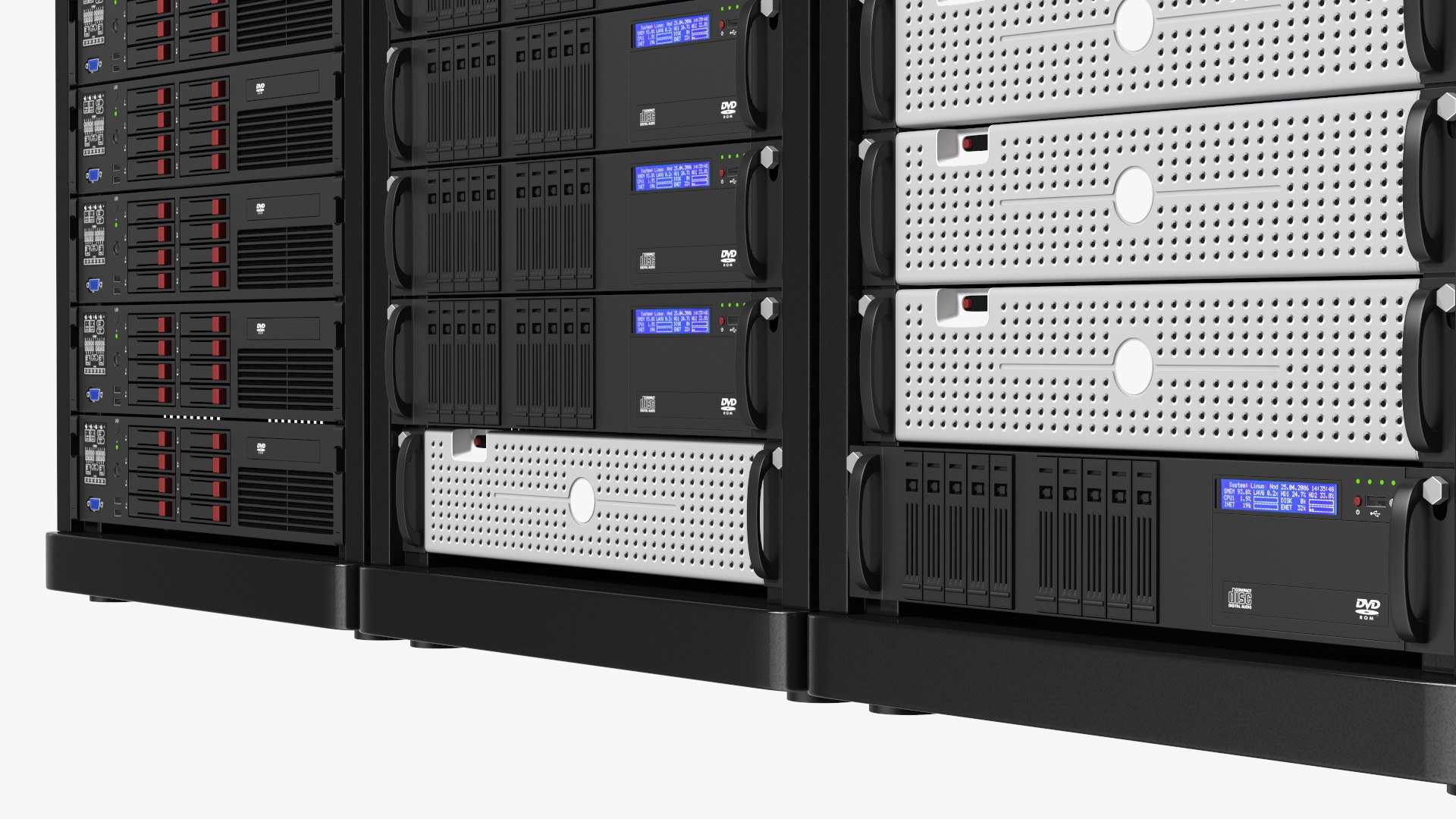 3D Data Center Server Racks - TurboSquid 2250520