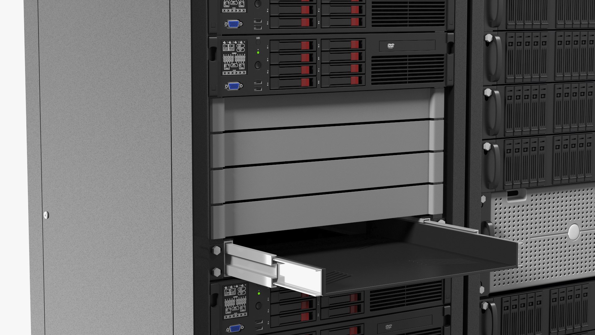 3D Data Center Server Racks - TurboSquid 2250520