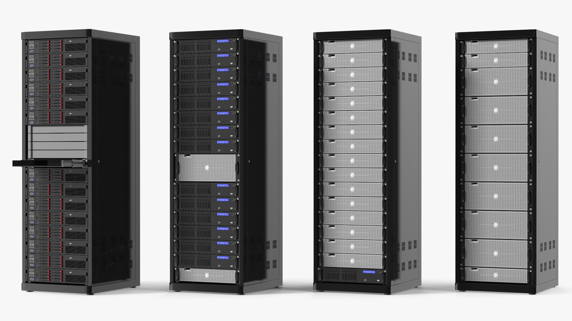 3D Data Center Server Racks - TurboSquid 2250520