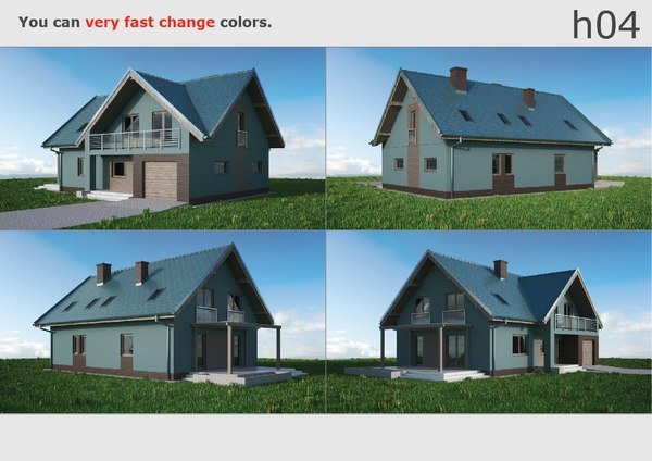 modelo 3d Casa 04 c2 - TurboSquid 1158470