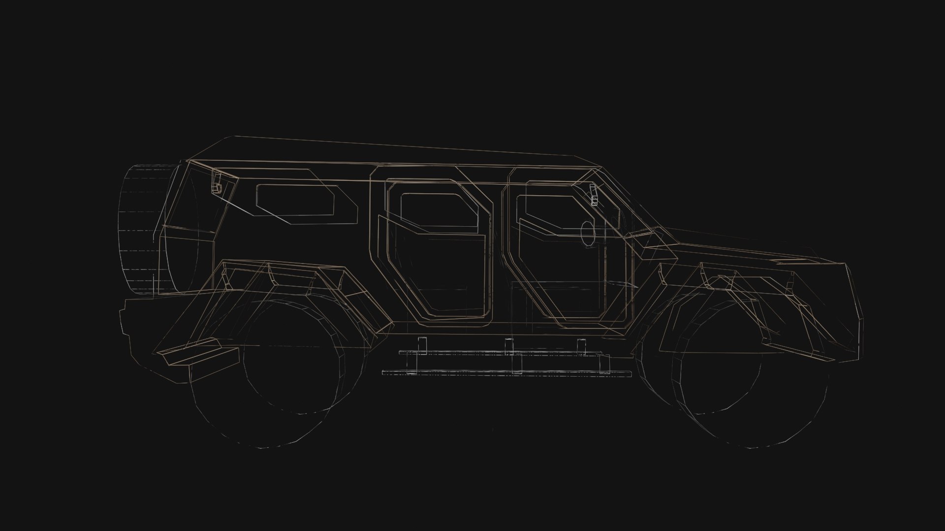 Army Car 3D Model - TurboSquid 1921139