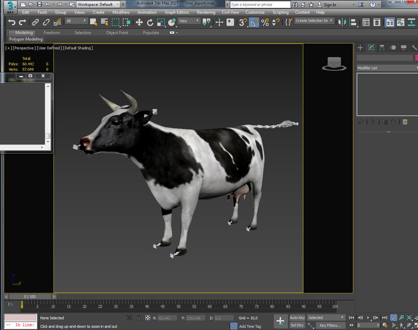 Cow Rigged 3D Model - TurboSquid 1175921