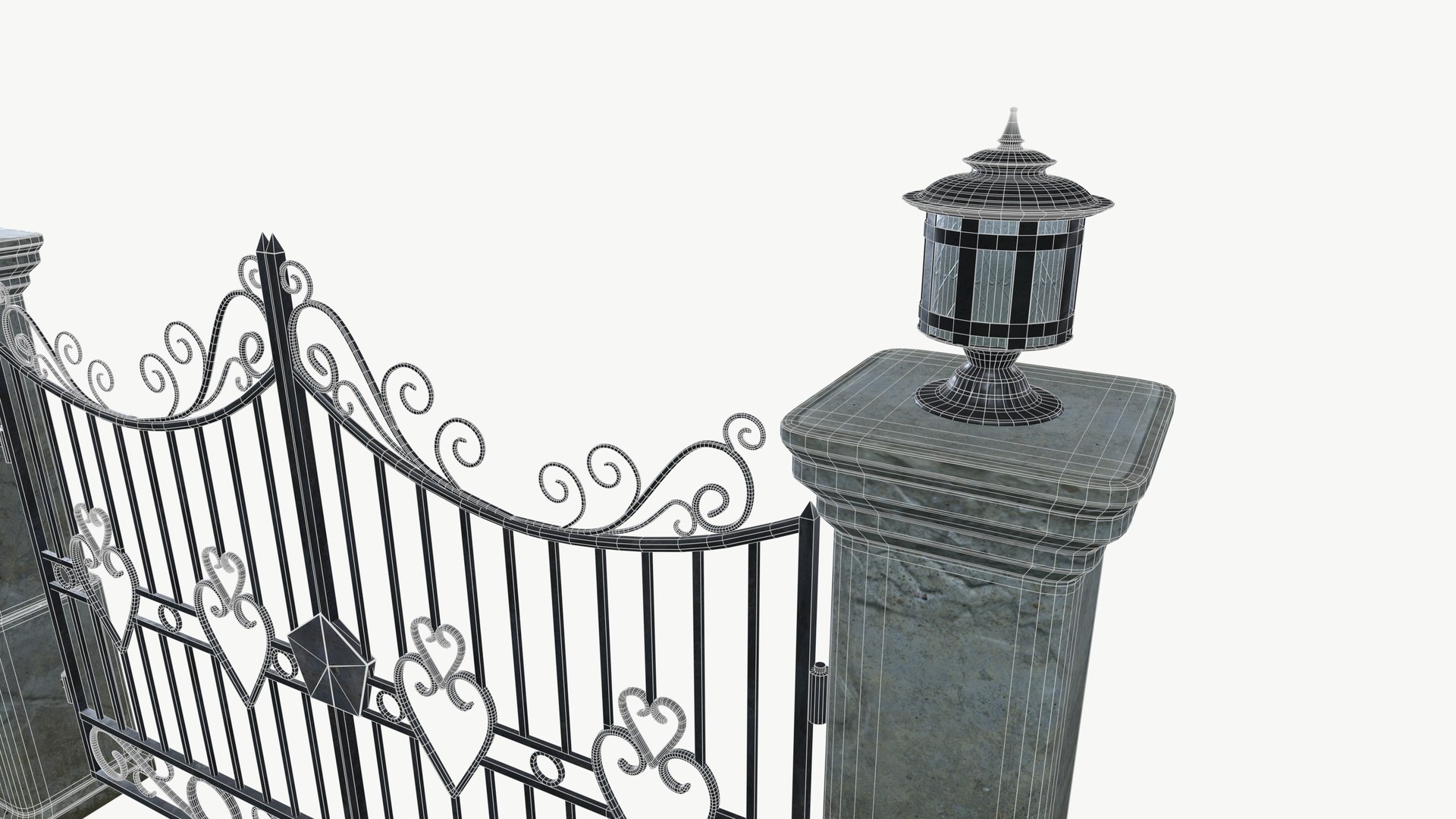 3D Model Old Gate - TurboSquid 2293462