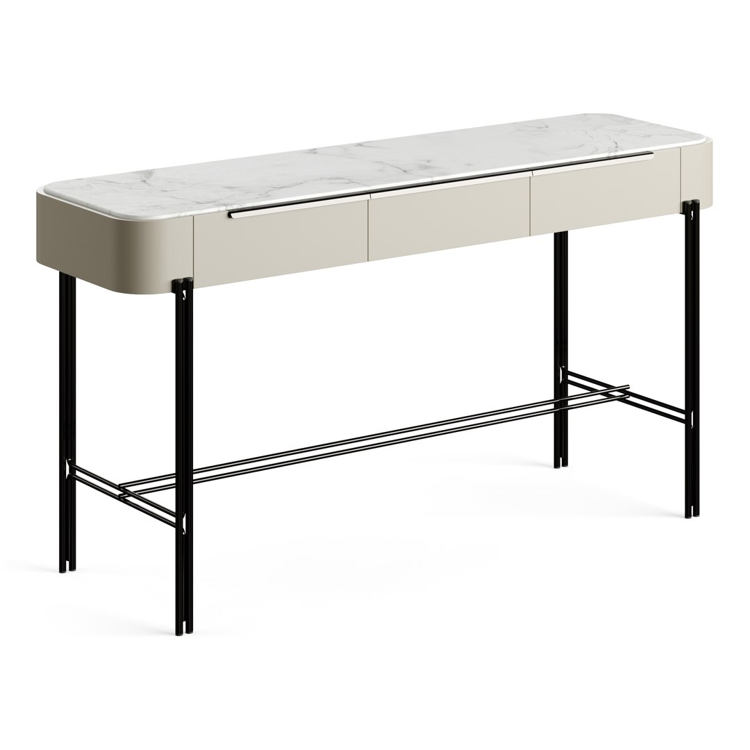 Praddy Console Bamboo NT077 Model - TurboSquid 1958344