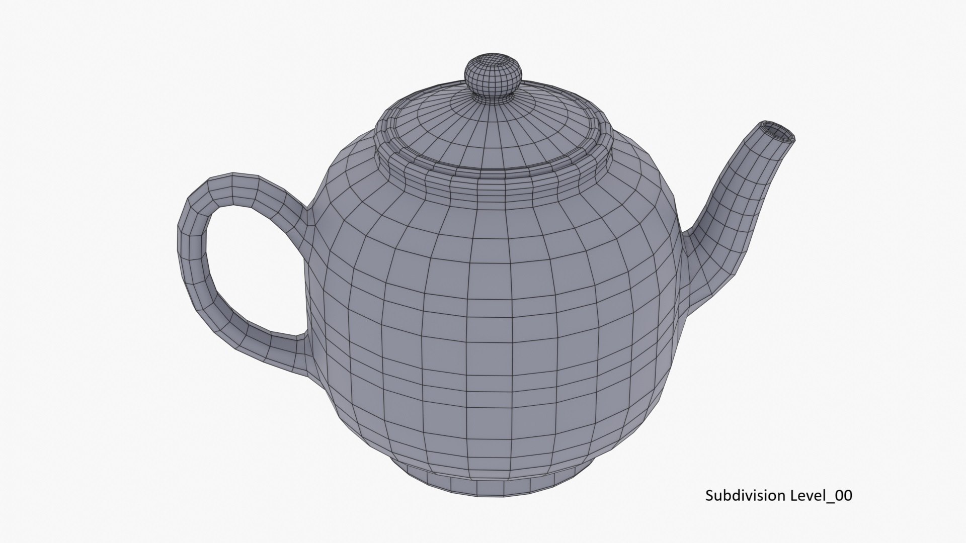3D Porcelain Teapot Model - TurboSquid 2192066
