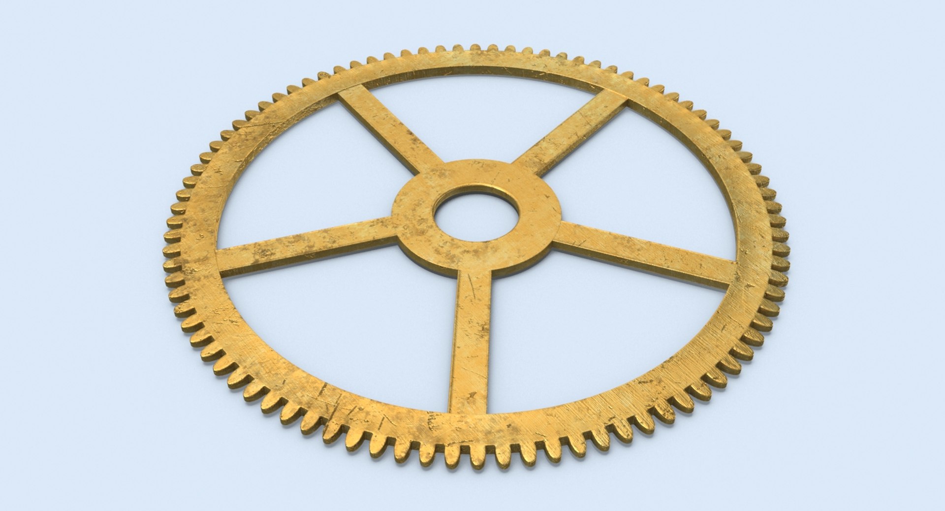 3D Model Clock-gears-03---gear-v1 - TurboSquid 1252014