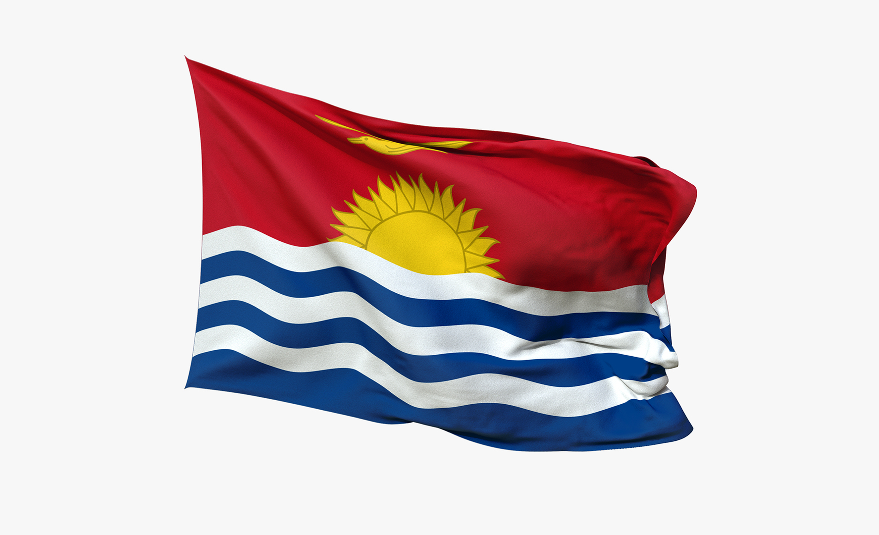 Realistic Animated Flag - Microtexture Rigged - Put Your Own Texture ...