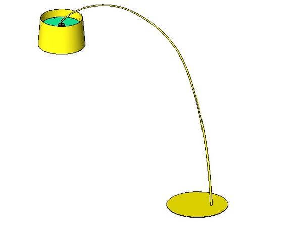 3d lighting design model