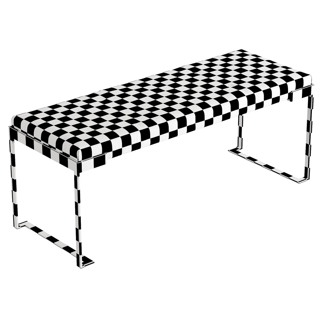 3D Model Fendi Aura Bench - TurboSquid 1892819