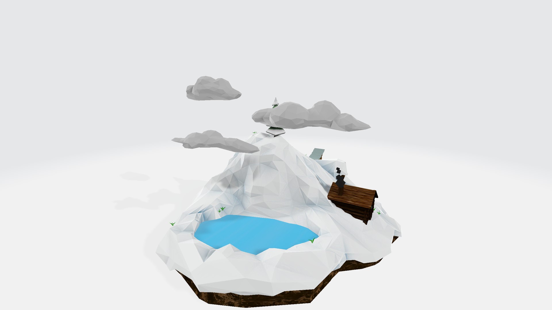 Snow Scene 3D Model - TurboSquid 1493168