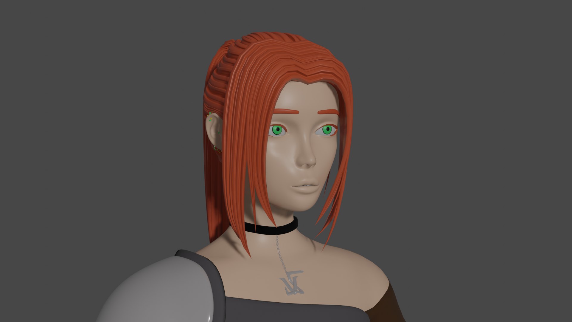 Female Character Model - TurboSquid 1778615