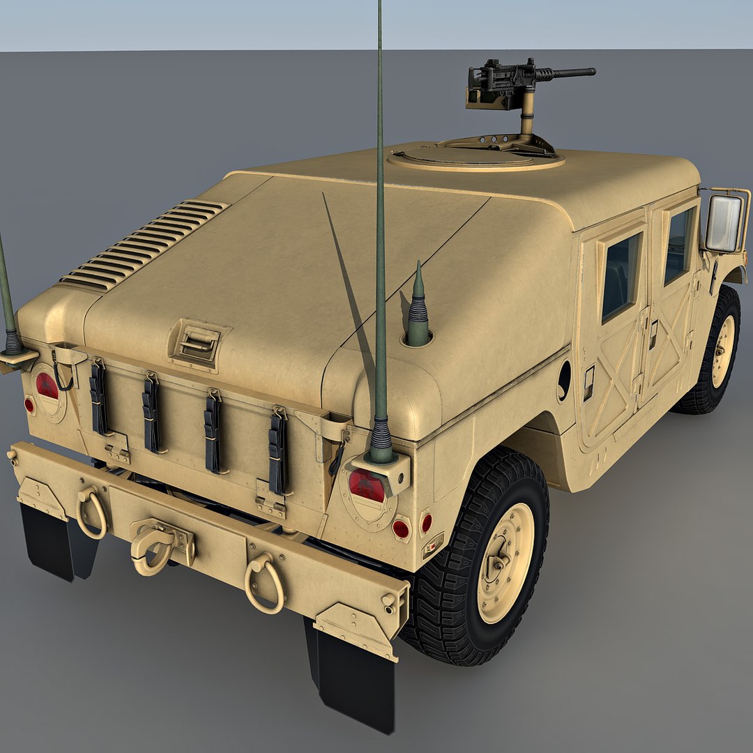 Humvee Hmmwv 3d Max