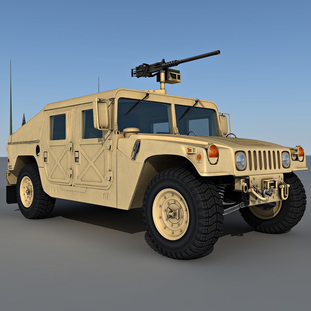 Humvee Hmmwv 3d Max
