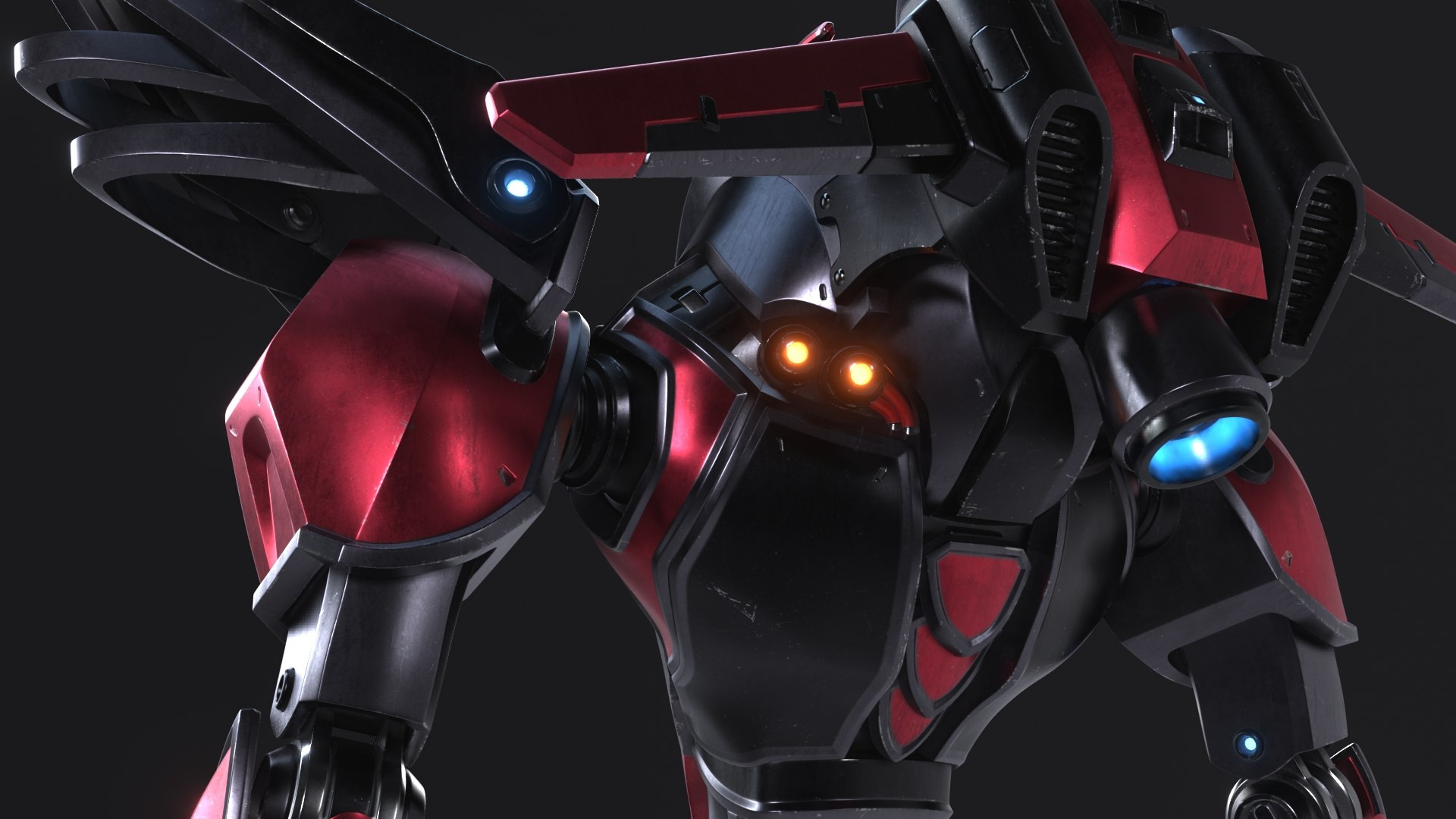 Mech 3 3D model - TurboSquid 2121635