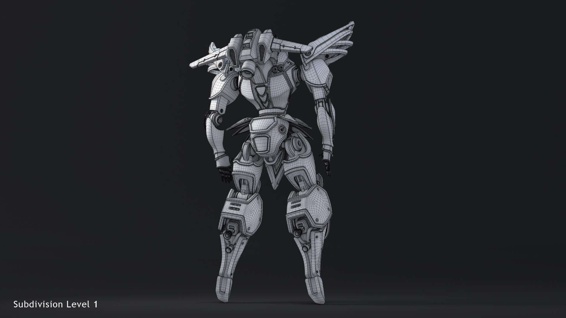 Mech 3 3D model - TurboSquid 2121635