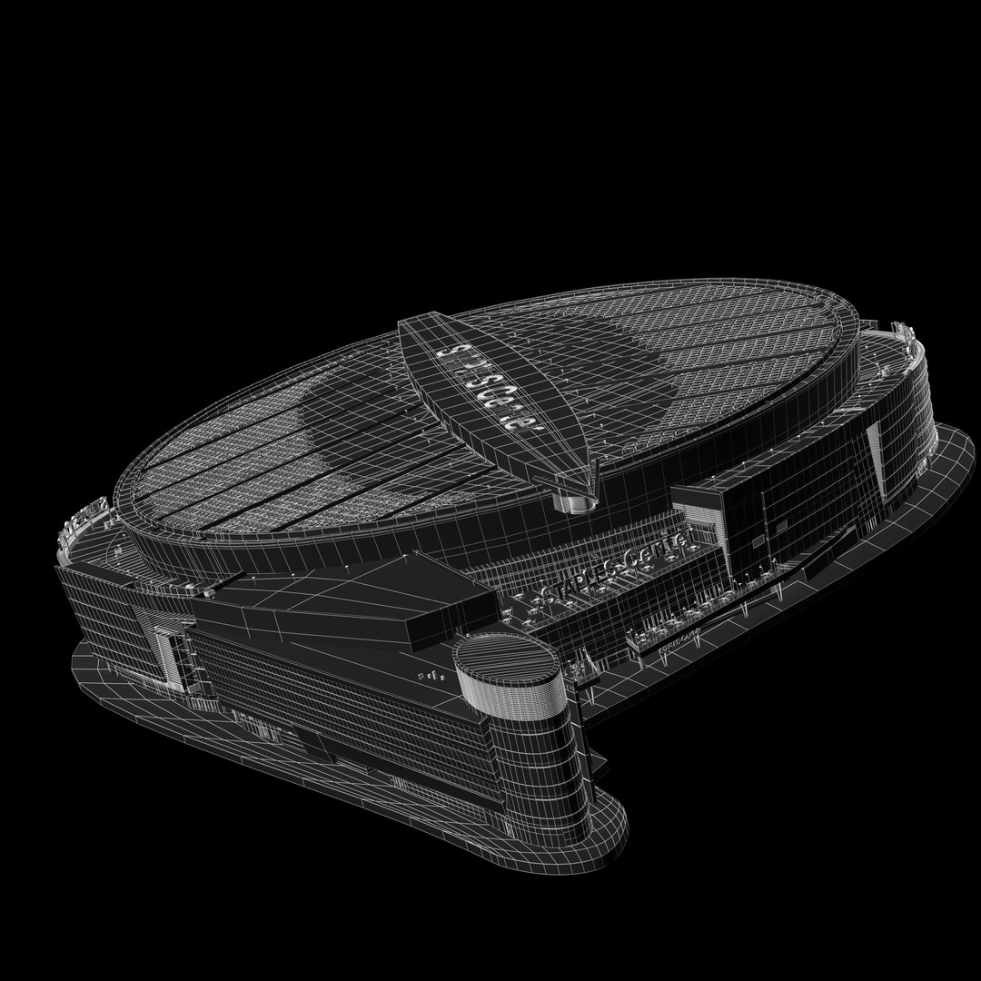 3d Staples Center Model