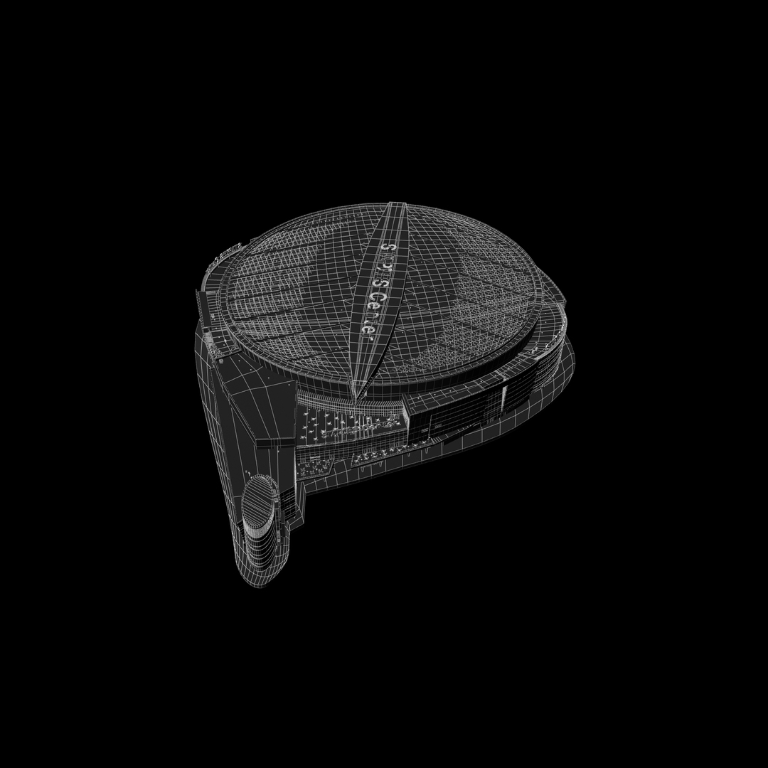 3d Staples Center Model