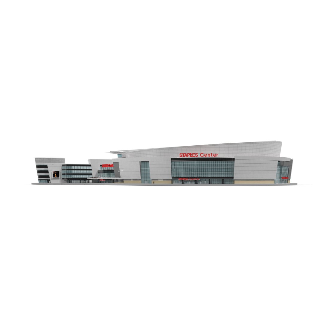 3d Staples Center Model