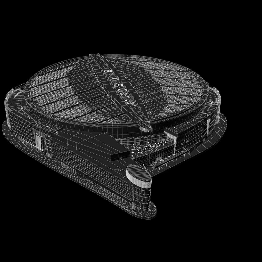 3d Staples Center Model
