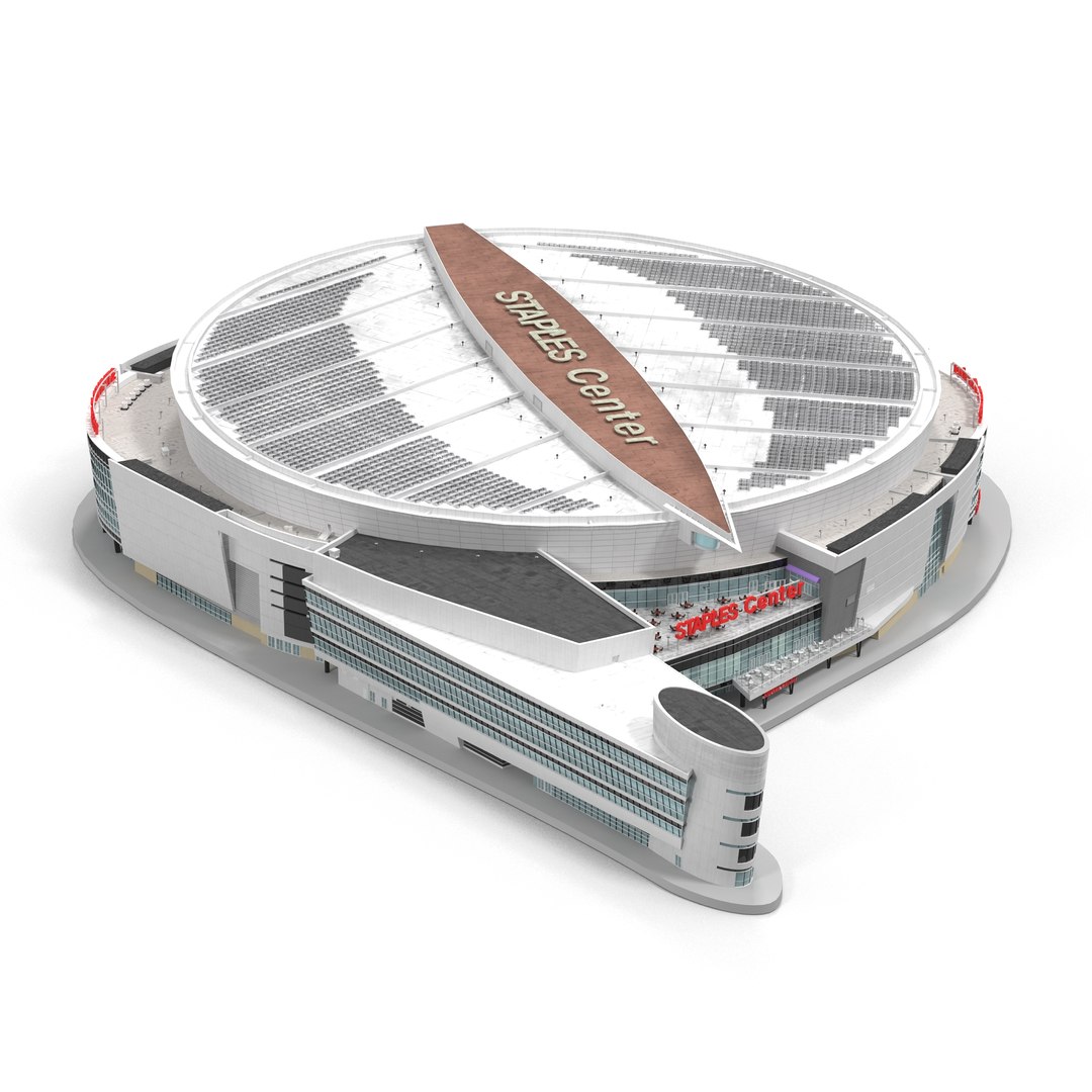 3d Staples Center Model